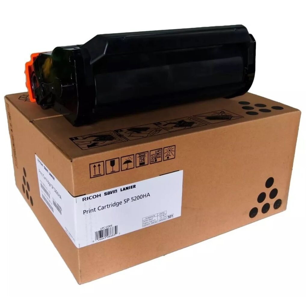 Toner Original Ricoh SP 5200HA 406683 Negro 19.000 Paginas